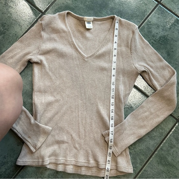 Old Navy | Sweaters | Y2k Old Navy Tan Beige Form Fitting Perfect Fit ...